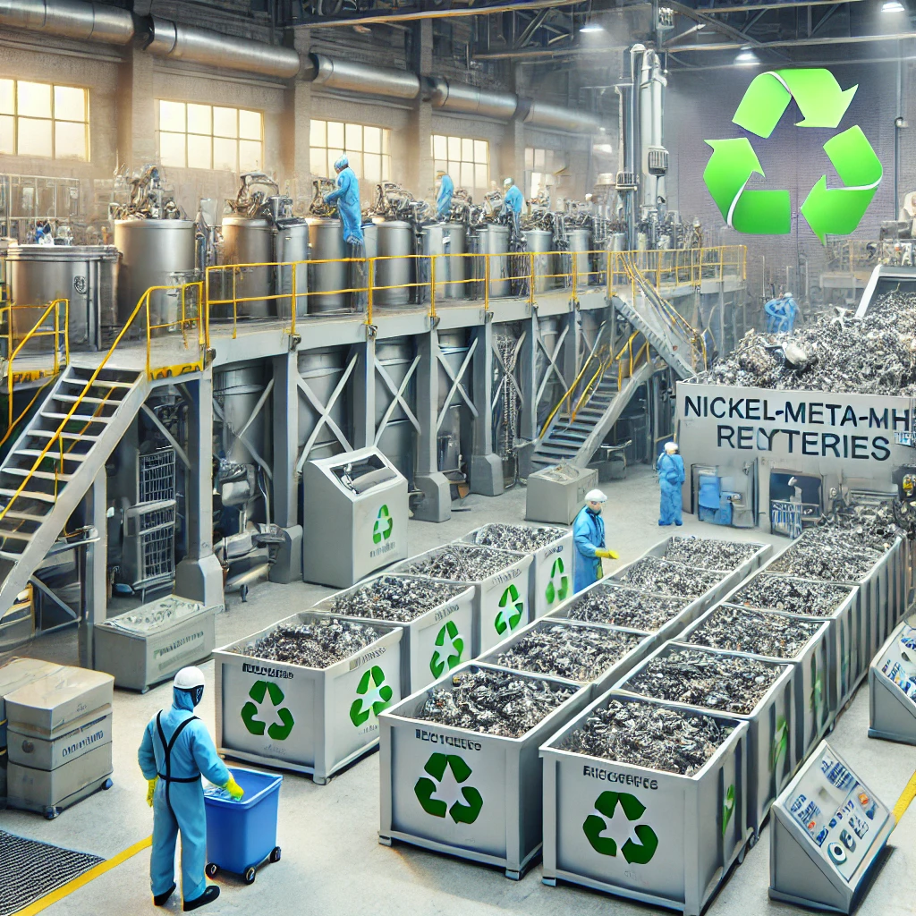 Akumulatory niklowo-metalowo-wodorkowe (Ni-MH) – recykling → Giełda odpadów